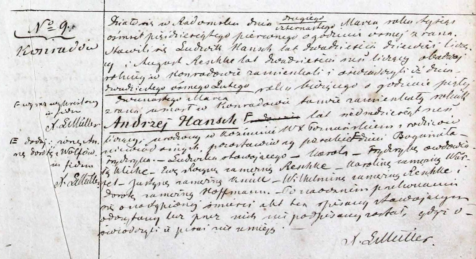 One or Two Hansch Families – Kelm History Blog